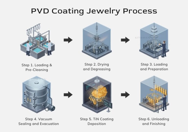 Get to Know PVD Coating Jewelry: Physical Vacuum Deposition for Jewelry