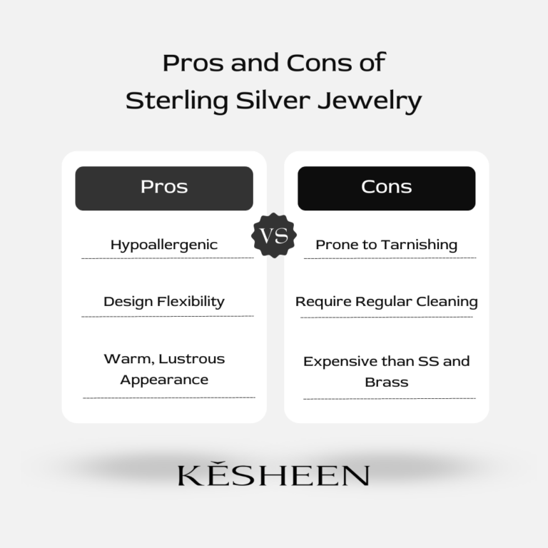 How to Choose: Stainless Steel vs Sterling Silver vs Brass Jewelry